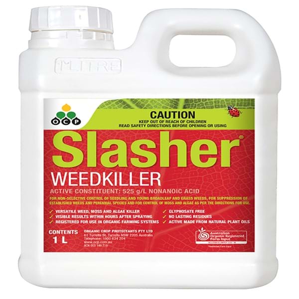 Slasher Organic Weedkiller arrives!!! - Eco Organic Garden